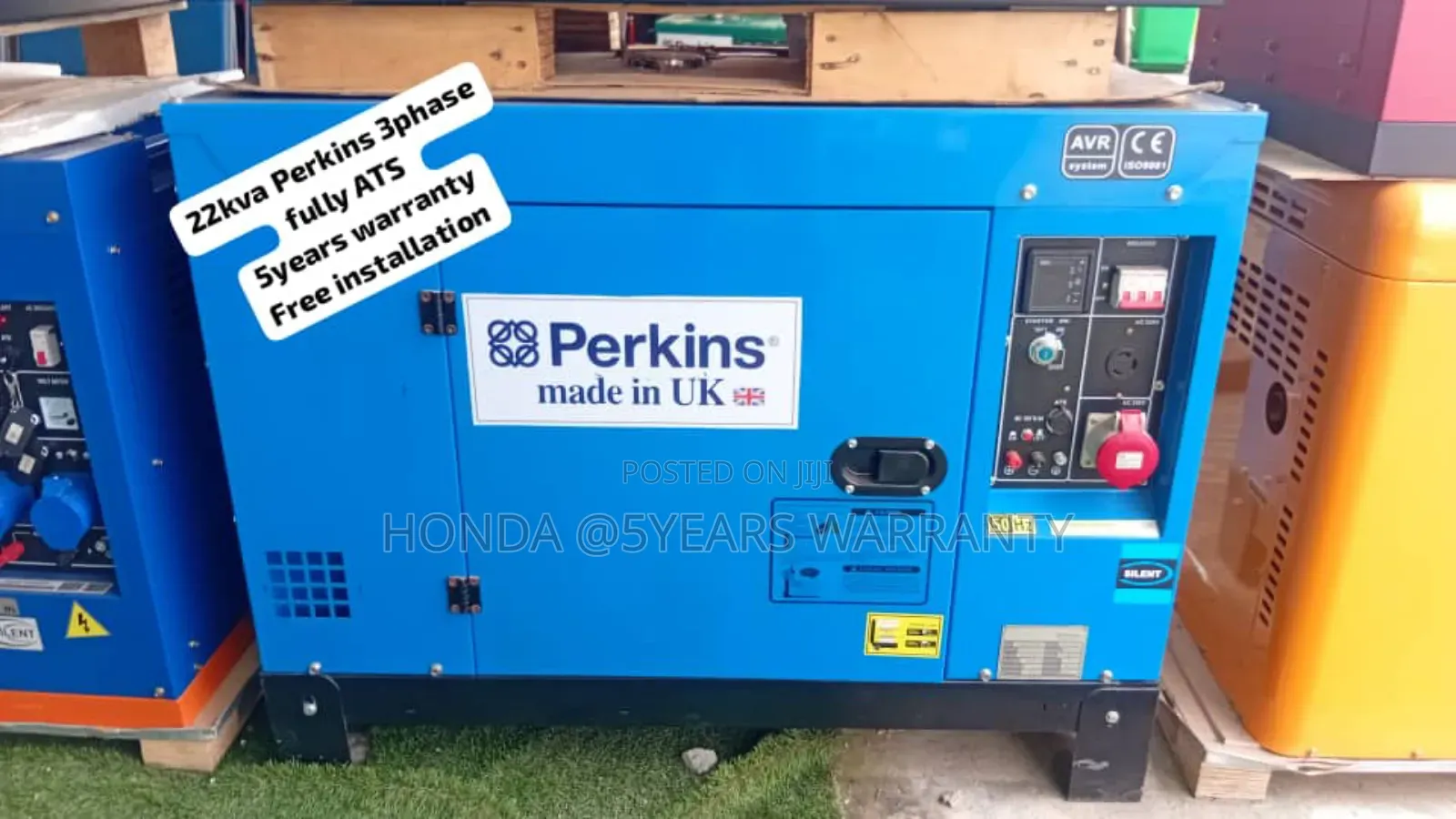 Power Optix Perkins 22kva 3phase Diesel Generator Fully Ats in Accra ...