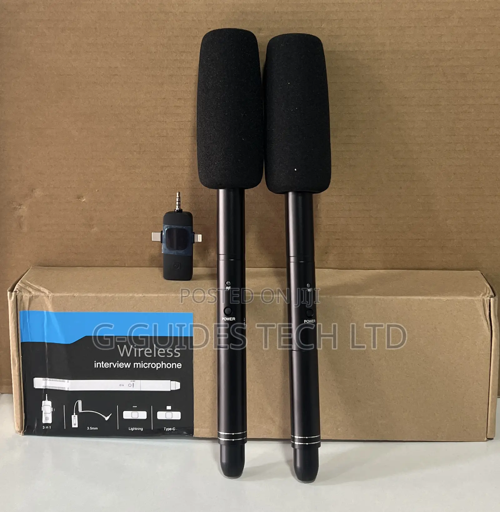 3 in 1 Wireless Interview Microphone Handheld Mic Outdoor in Madina ...