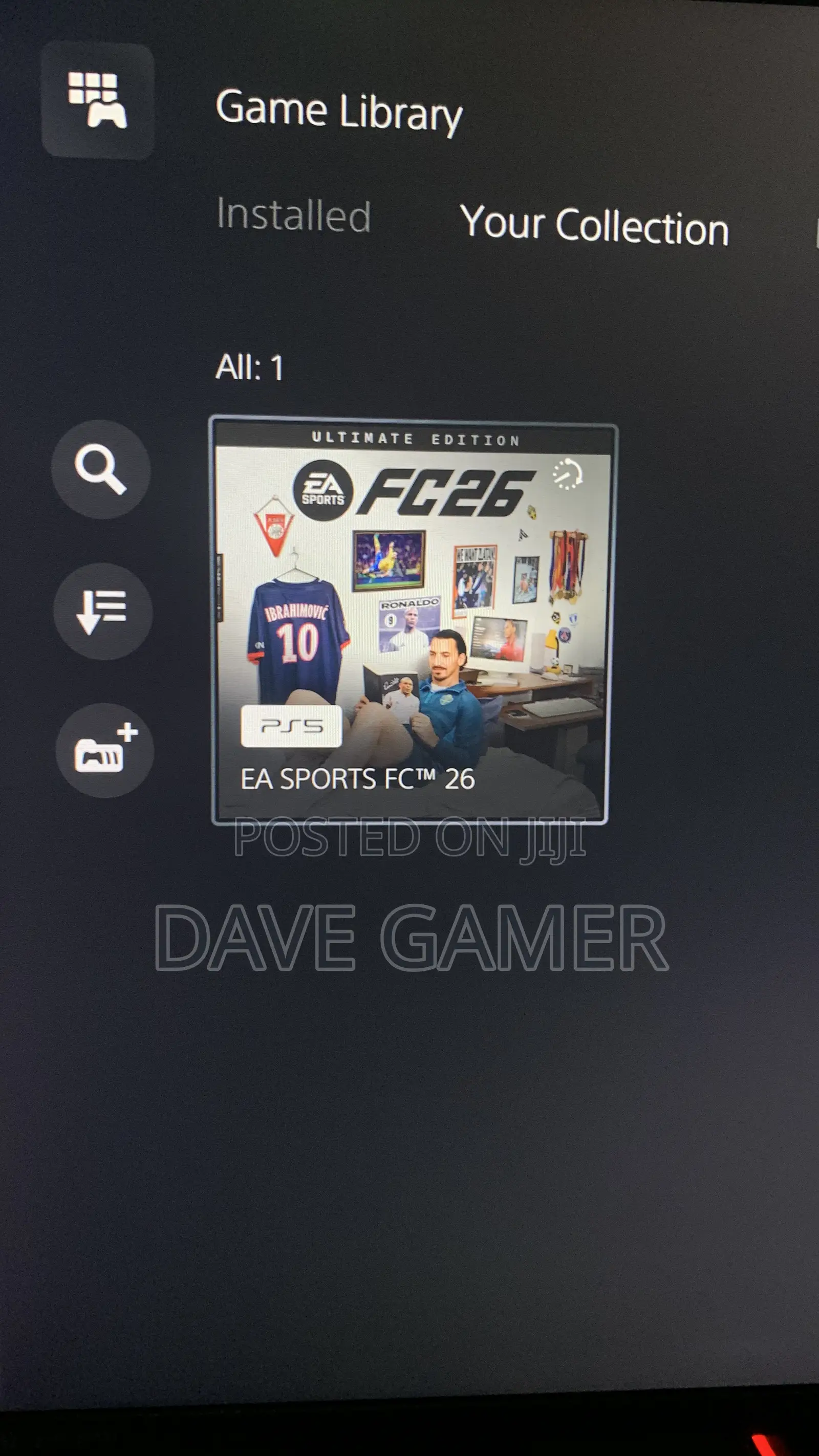 Fc 26 Ps4 Ps5 Offline Only in Accra Metropolitan - Video Games, Dave Gamer | Jiji.com.gh