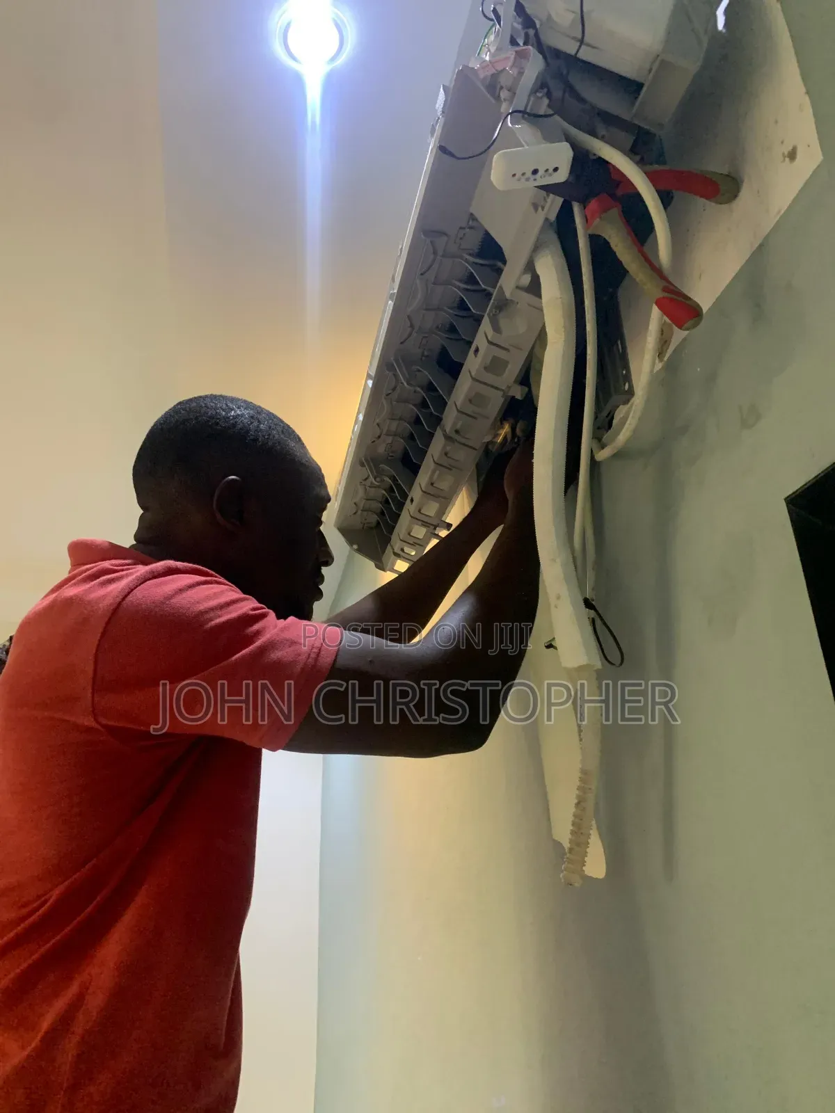 We Repair/ Install Air Condition And We Repair Fridge We Go Everywhere ...