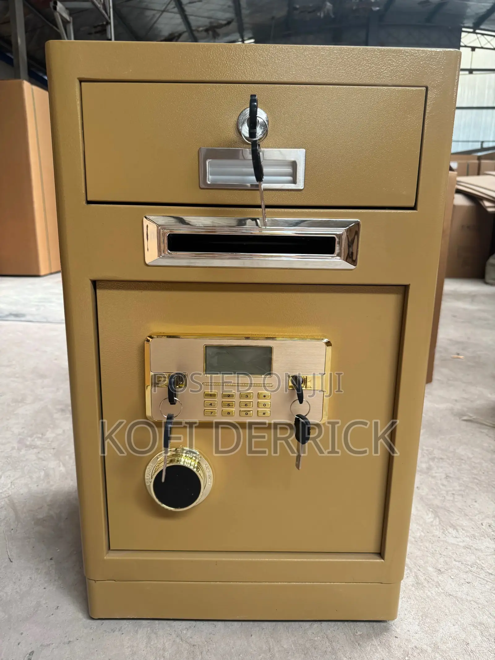 Drop Safe Deposit Box - Drop Slot Cash Box in Accra Metropolitan ...