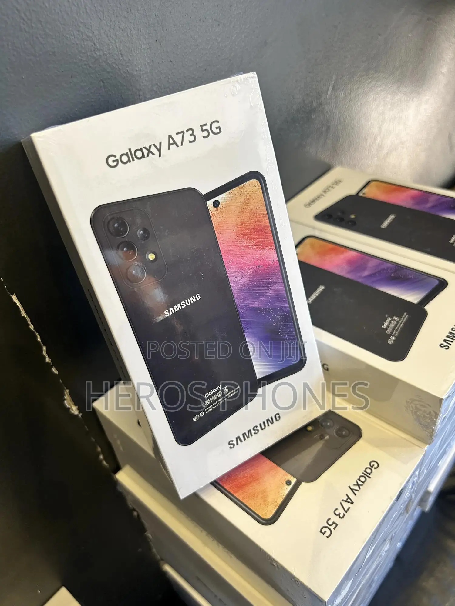 New Samsung Galaxy A73 5G 256 GB Blue in Labone - Mobile Phones, Heros ...