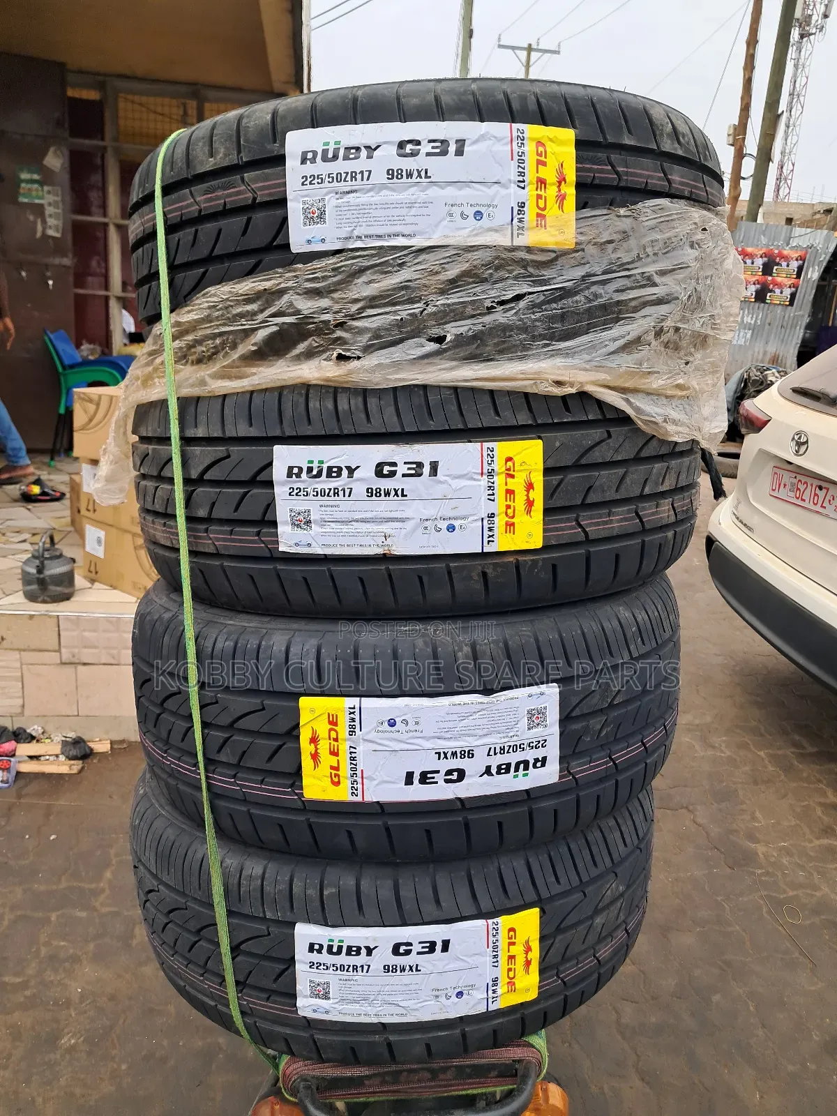 Original Ruby 225/50r17 Tyres Available For All Cars.. in Abossey Okai ...