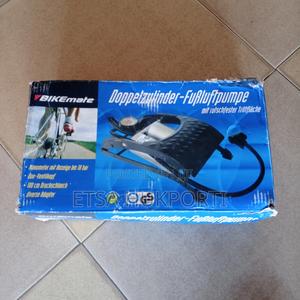 Bikemate Double-Cylinder Foot Pump With Pressure Gauge From Germany in ...