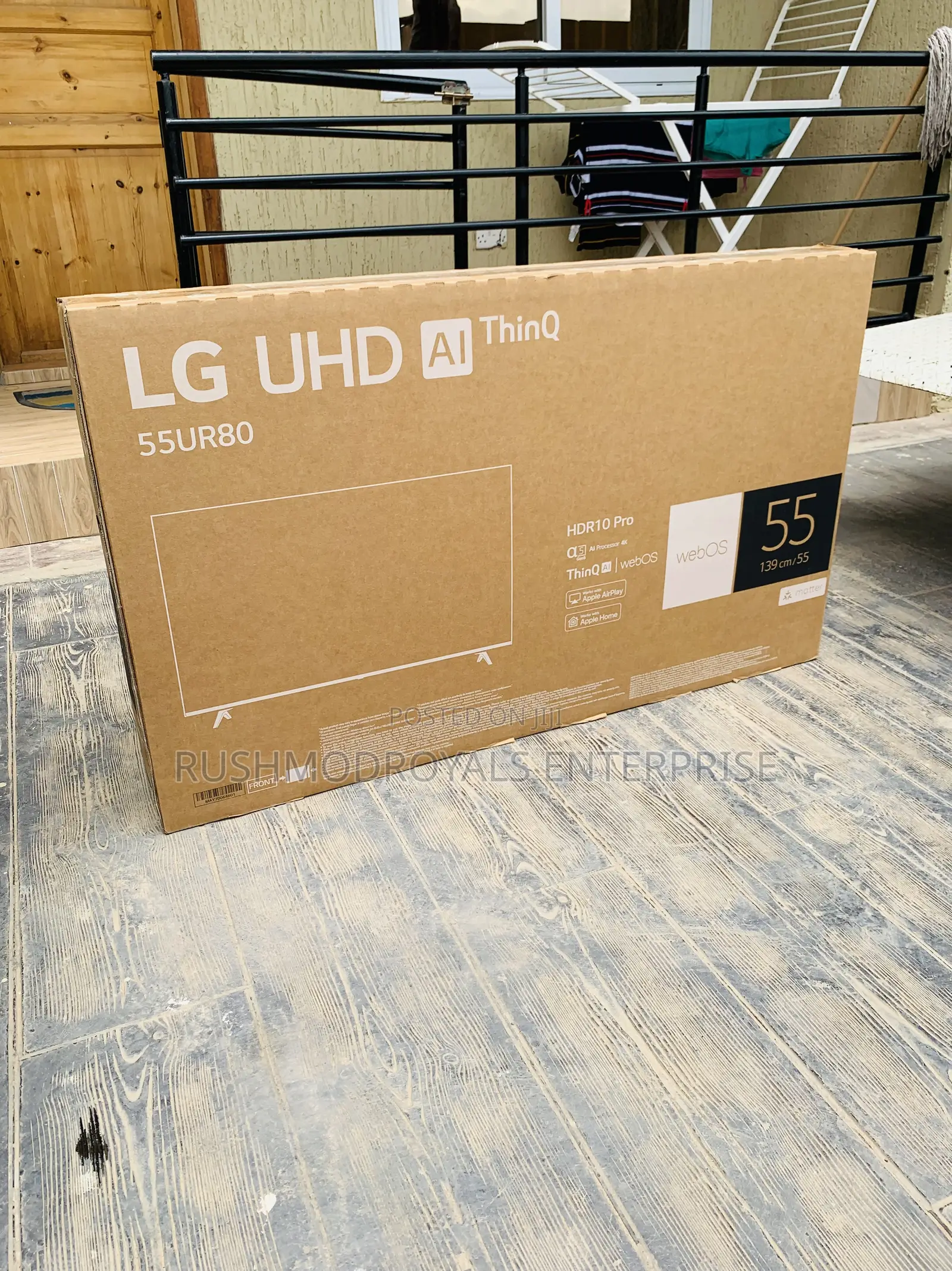 Lg 55” Uhd Smart Tv Webos Smart Ai 55ur80 in Weija - TV & DVD Equipment ...