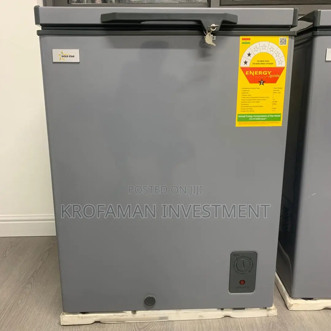 Gold Star Chest Freezer 141 Litres in Accra Metropolitan - Kitchen ...