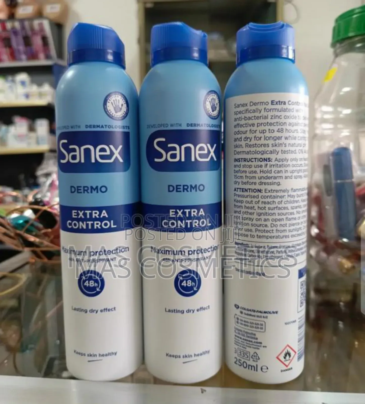 Sanex Dermo Extra Control Roll-on / Spray in Kaneshie - Body Care, Mas Cosmetics | Jiji.com.gh