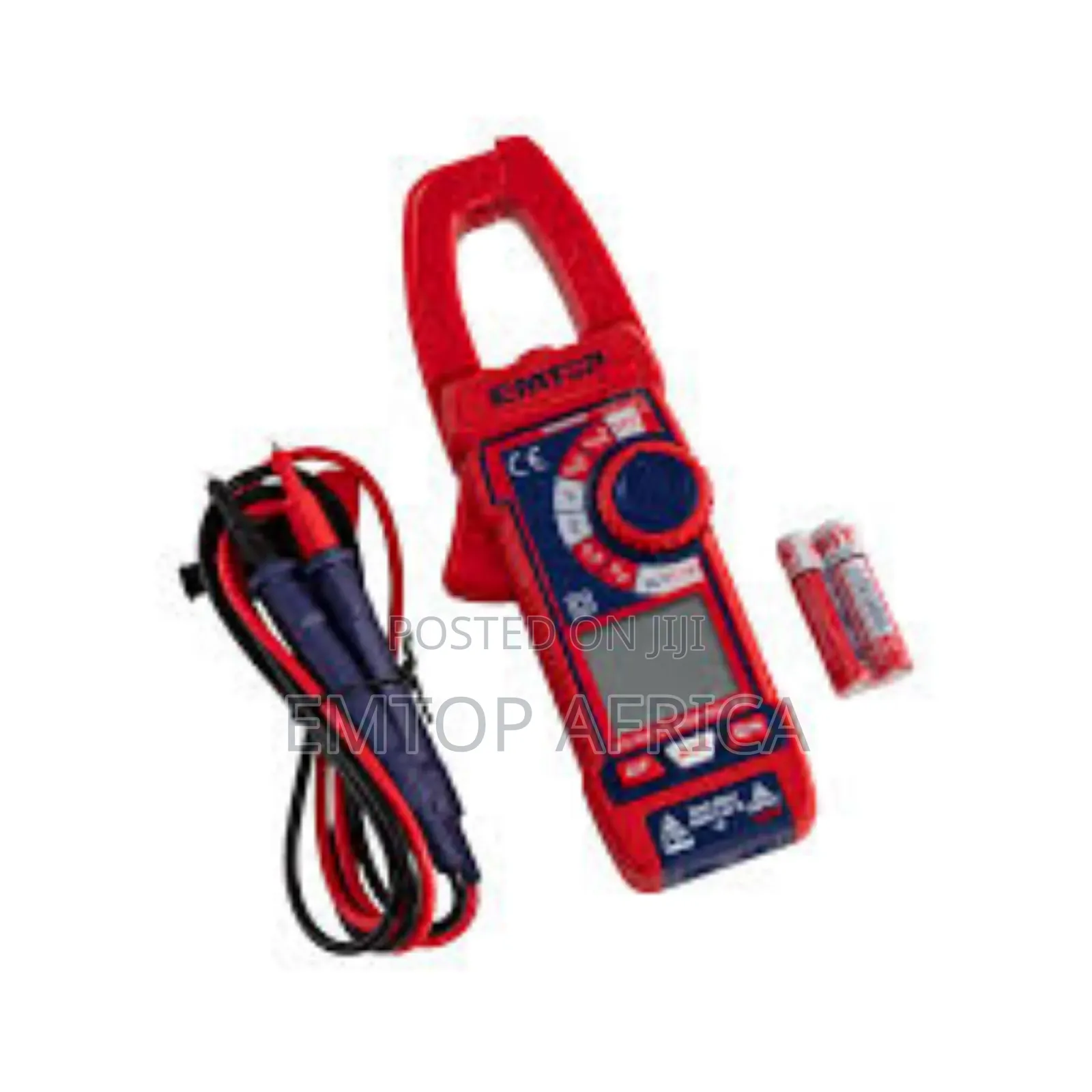 Edmr762002 Clamp Meter 400a Ac/Dc | Voltage/Resistance/Continuity Test ...