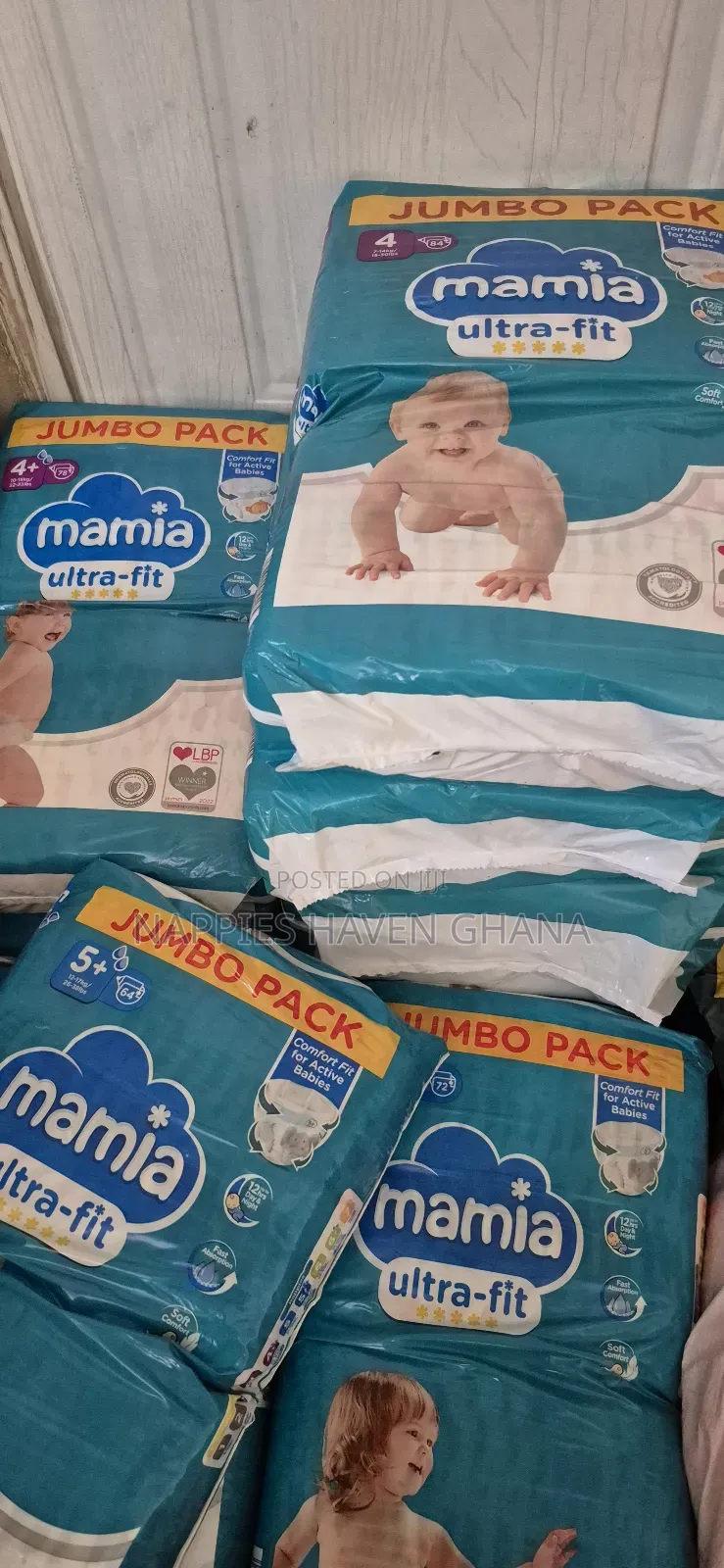 Mamia Diapers Size 2,3,4,4+,5,5+ and 6 in Dome - Care & Feeding ...