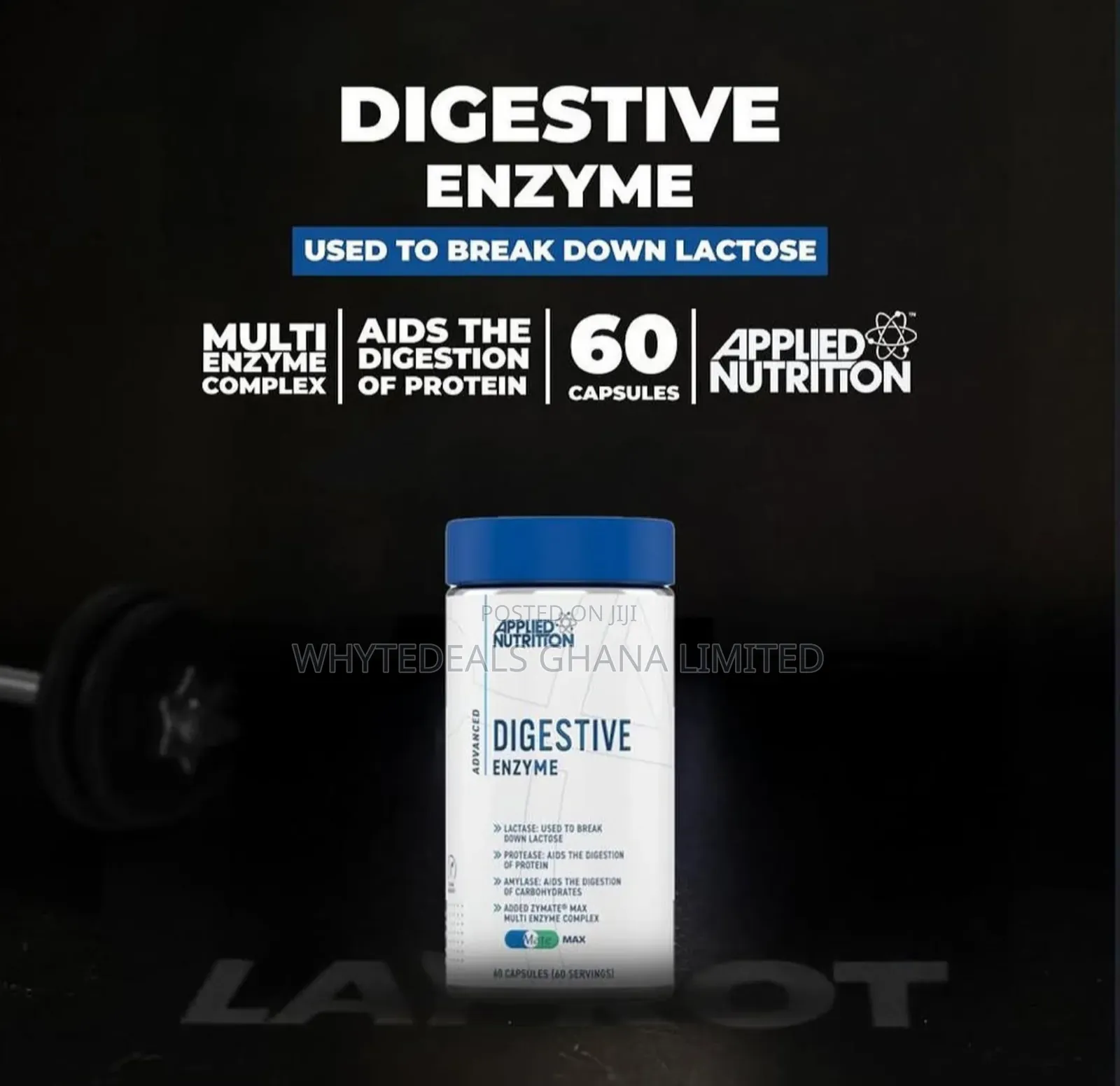 Digestive Enzyme For Gut Health| Aids Digestion| Flatulence Control in ...