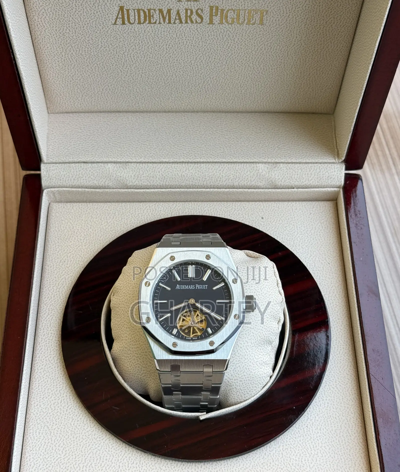 Audemars Piguet Royal Oak Mechanical Movement Watch– Navy Blue Face in ...