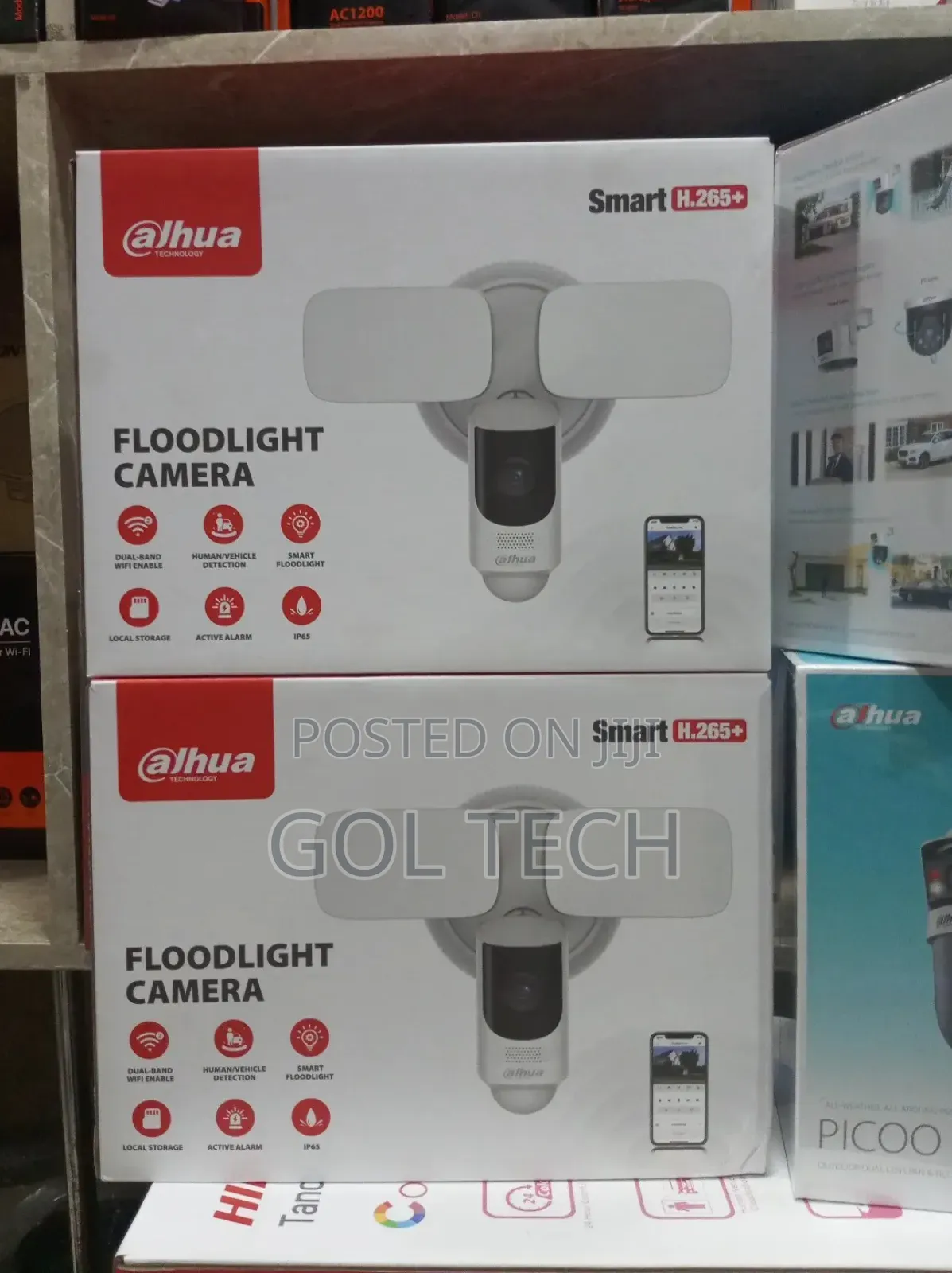Dahua Floodlight Wifi Camera Smart Ip Camera Standalone Dh-Ipc-Wl46a in ...