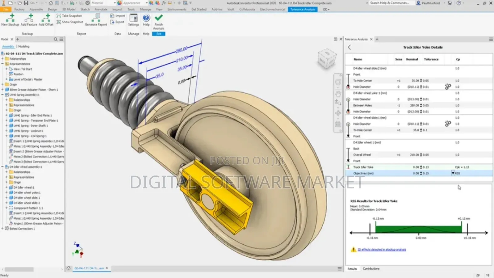 Autodesk Inventor Tolerance Analysis 1year Genuine Commercial License ...