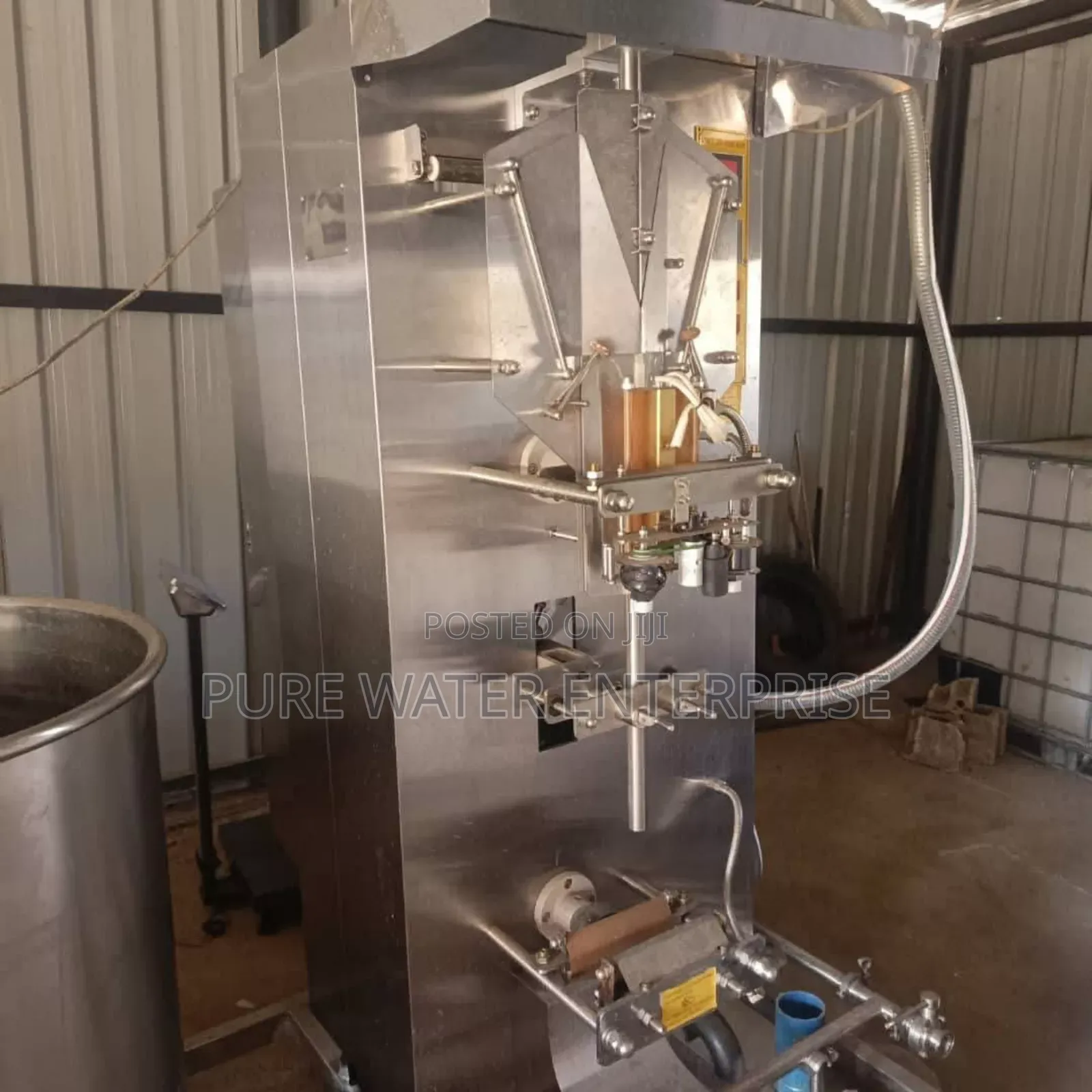 Pure Water Machine. Sachet Water Production in Accra Metropolitan ...