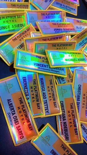 Premium Crystal Name Tag in Ho Municipal - Printing Services, Kenneth ...