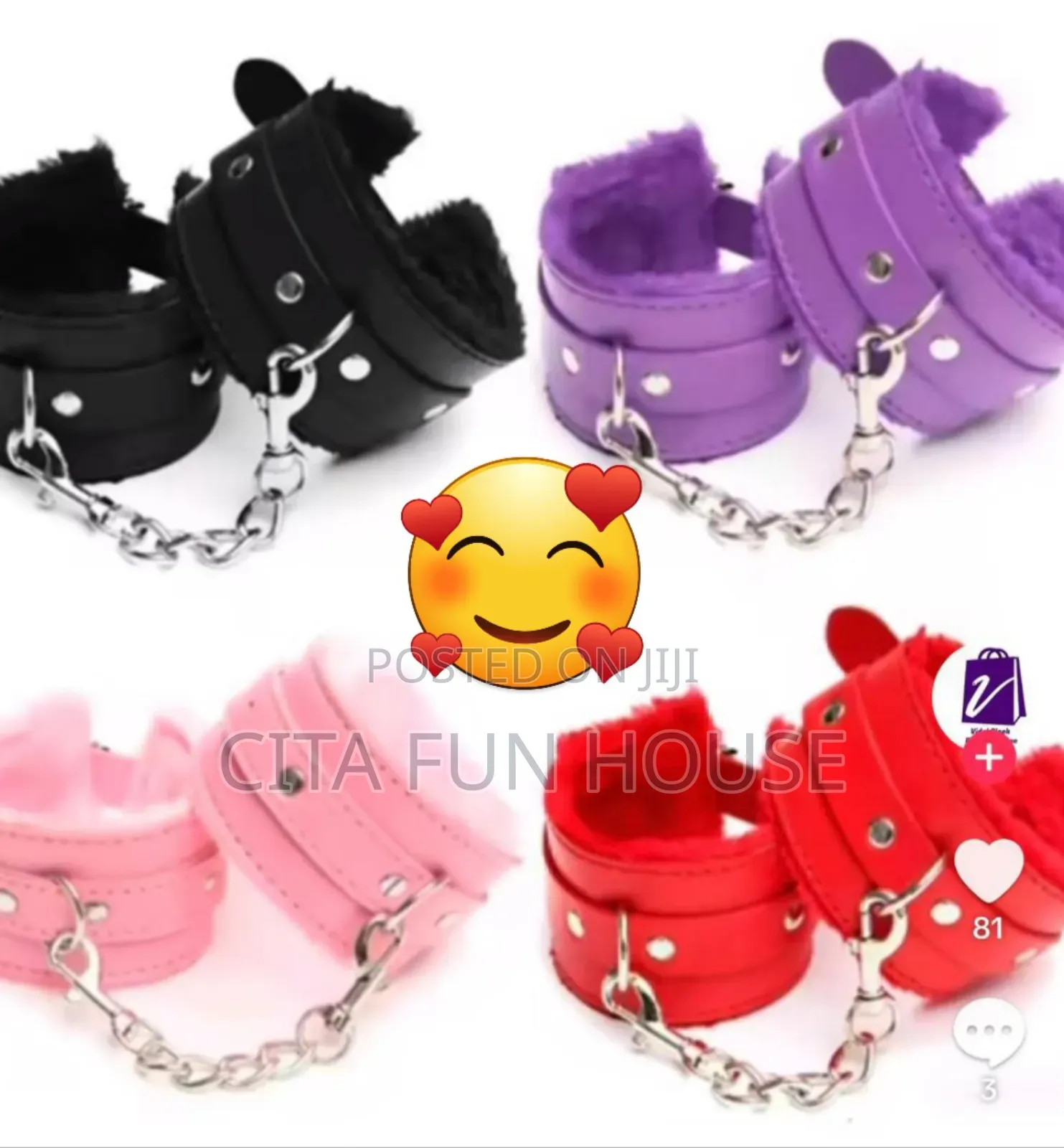 BDSM Restraint Hand and Ankle Cuff in Accra Metropolitan - Sexual Wellness, Cita Bae | Jiji.com.gh