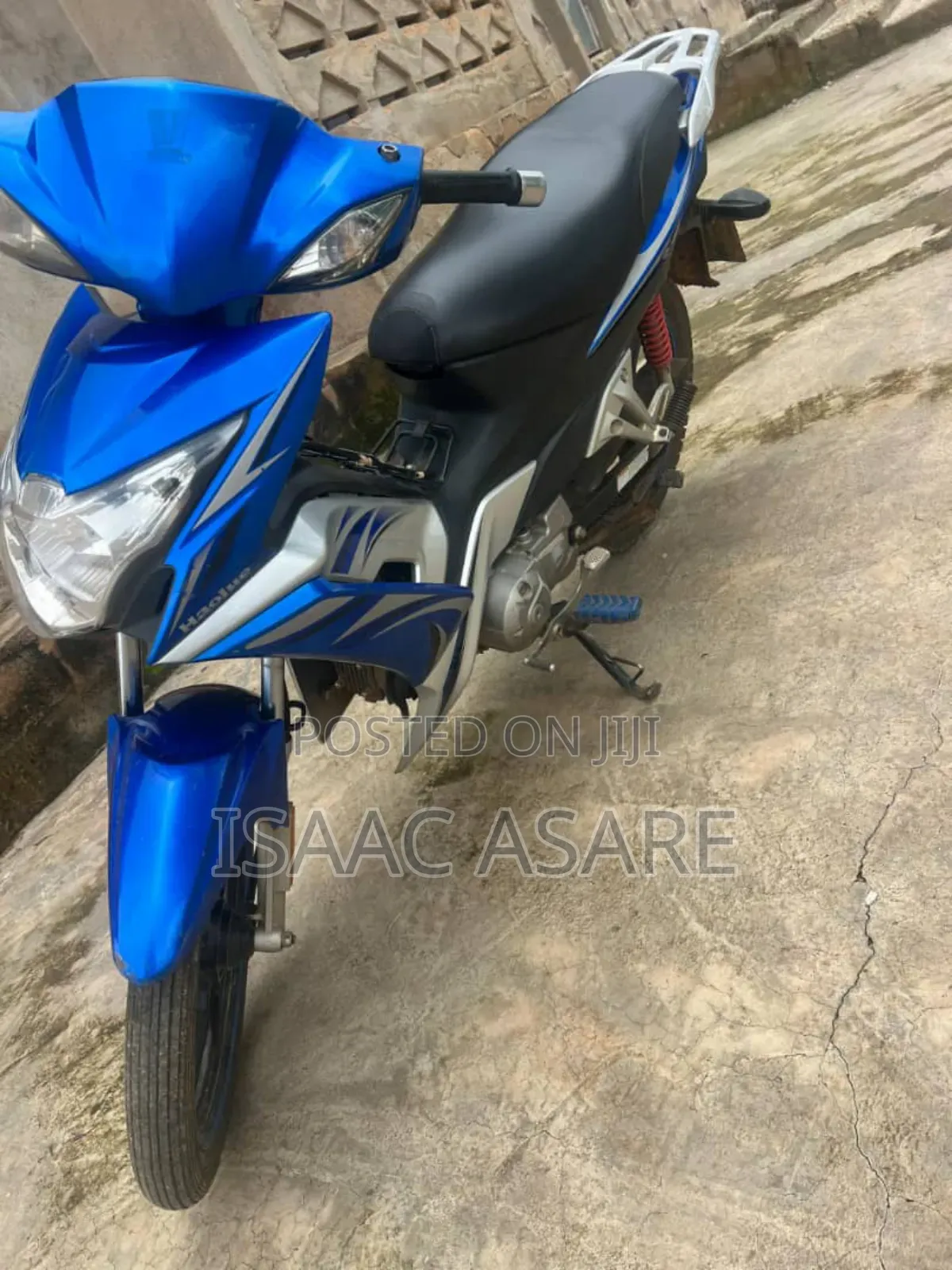 Haojue HJ110-5 2024 Blue in Berekum Municipal - Motorcycles & Scooters, Isaac Asare | Jiji.com.gh