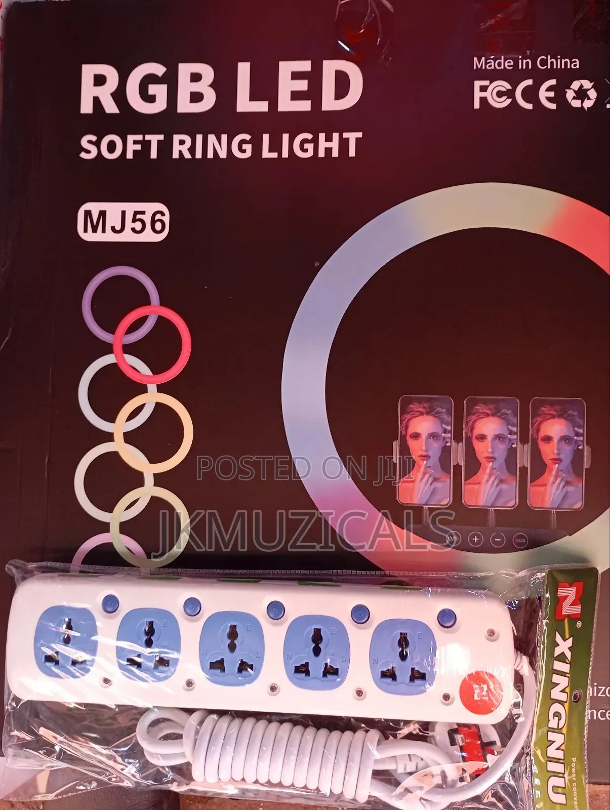 22"_ RGB Led Soft_ Ring Light_ Mj56 in Abossey Okai - Lighting, Jk ...