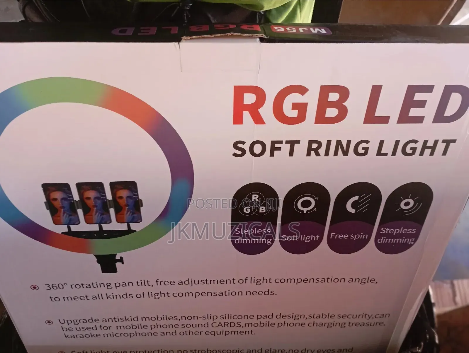 22"_ RGB Led Soft_ Ring Light_ Mj56 in Abossey Okai - Lighting, Jk ...
