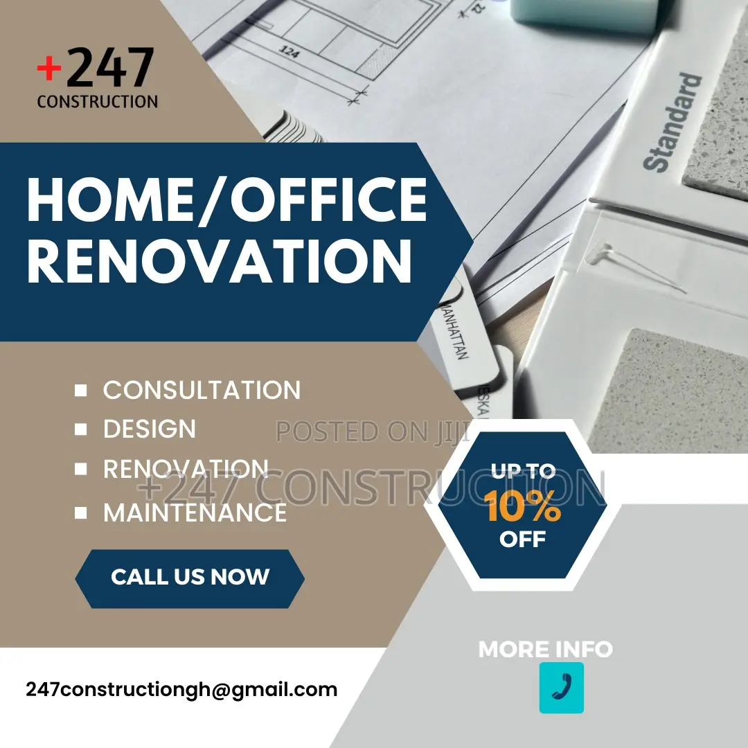 Professional Home Office Renovation | Quality Affordable in Spintex - Building & Trade Services ...