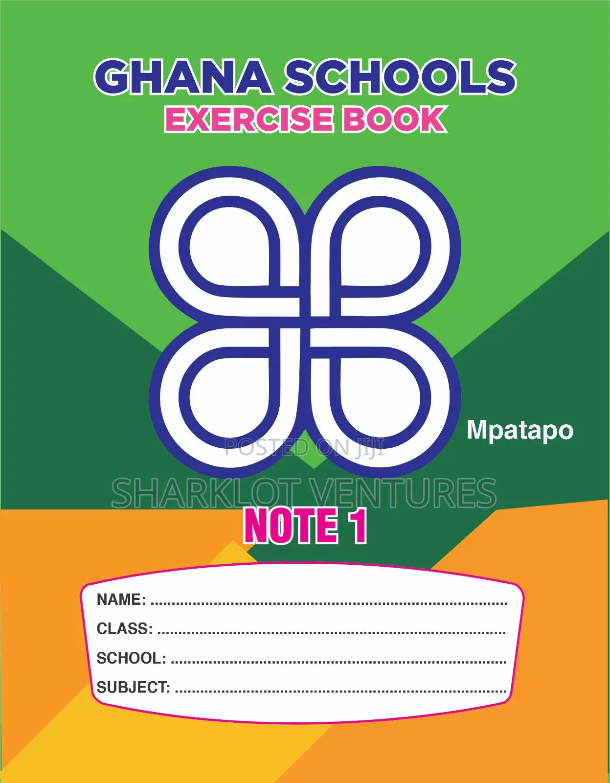 Note 1 Exercise Book (200 Pcs) in Accra Metropolitan - Books & Table ...