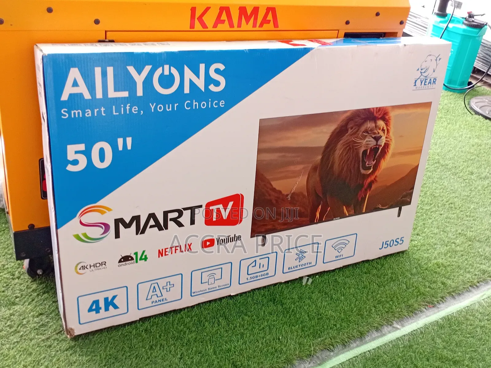 HDR Ultraha Ailyons 50inches Smart Television in Accra Metropolitan - TV & DVD Equipment, Accra ...