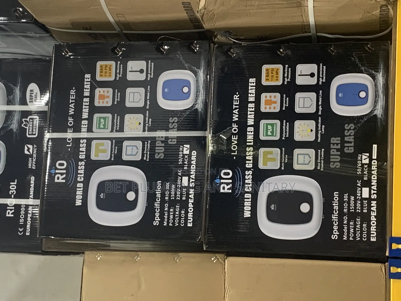 Rio Water Heater 30liters_european_rio_instant Water Heater in Accra Metropolitan - Plumbing ...