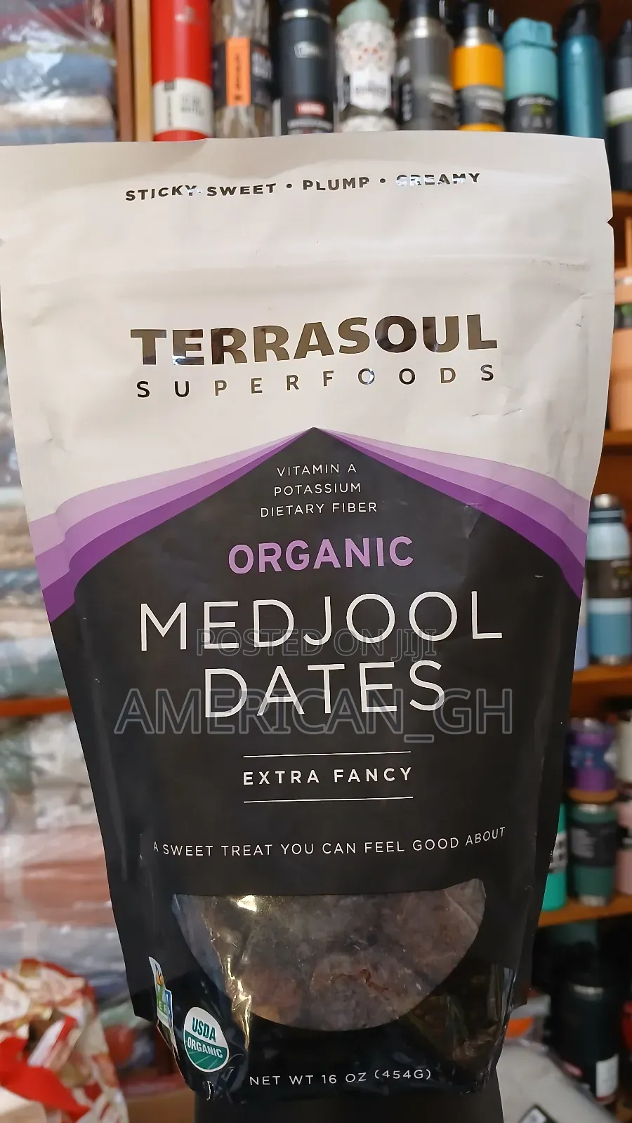 Organic Medjool Dates, 454g for sale - ameriCAN_GH Price: GH₵ 220 on ...