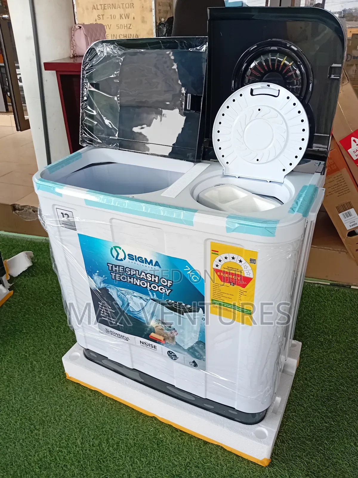 Sigma Top Load Washing Machine 7kg Washing Machine Twin Tub Easy Use in ...