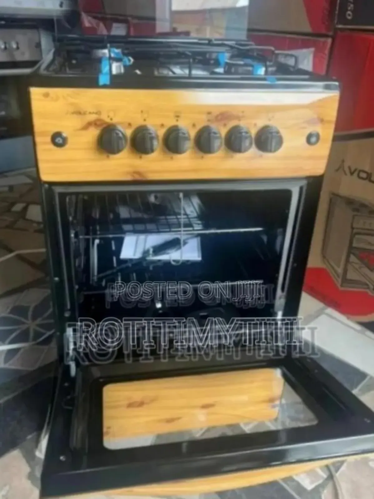 Special Brand Volcano 50x50cm Gas Burner With Oven Grill Oven Light in ...