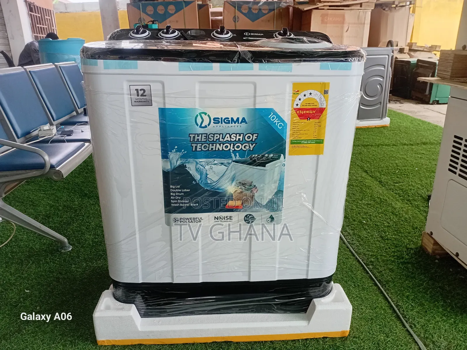 Sigma 10kgwashing Machine – Smart Laundry Solution in Accra ...