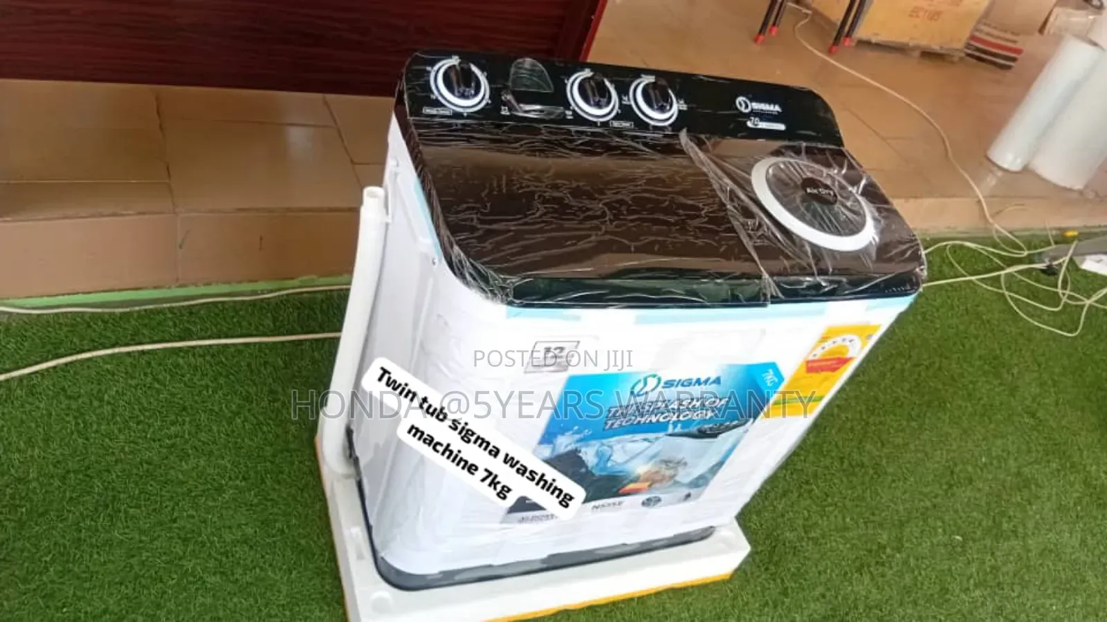 Wash Board-,Black Sigma 7kg Washing Machine Semi Automatic in Accra ...