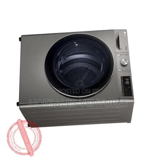 Best Lg 9kg Energy Saving Silver Dryer Washing Machine-Rh90v9pv8n in ...