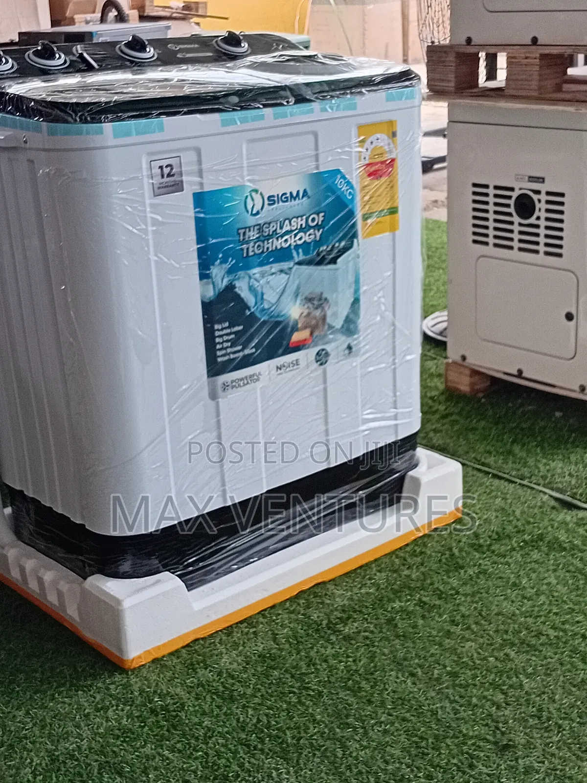 10kg Sigma Washing Machine Powerful Pulsator in Accra Metropolitan ...