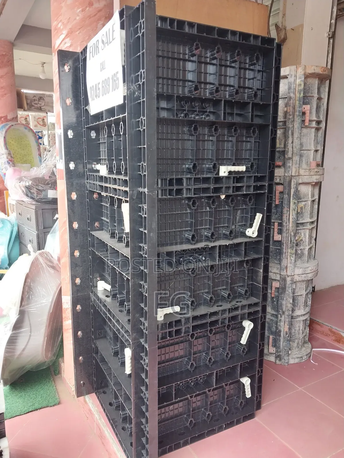 Adjustable Plastic Column Formwork (Pillar Mold) in Ofankor - Building ...