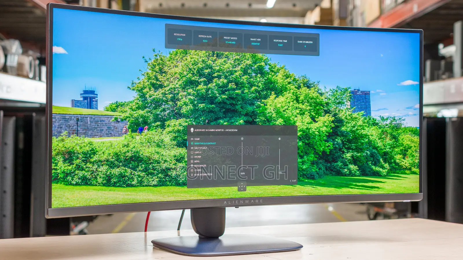 Alienware 34 Curved Gaming Monitor – Aw3425dwm - 34-Inch WQHD 180hz in ...