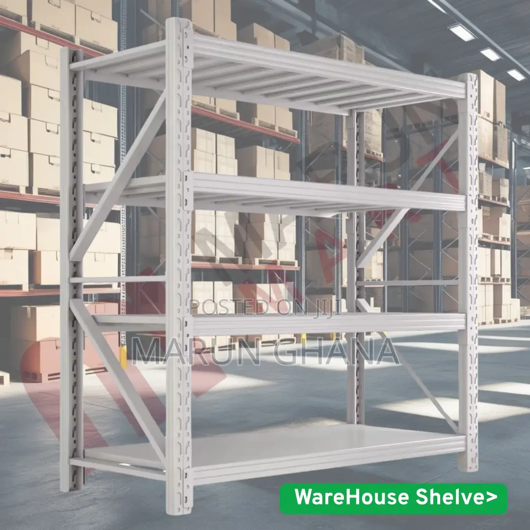 Warehouse Rack Capacity - 300 Kg Layer - White Color in Kokomlemle ...