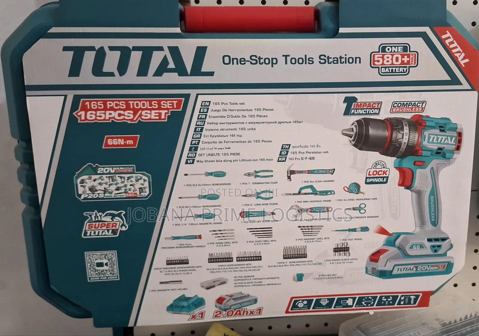 Total 165 PCS Tool Set C/W Drill in Kumasi Metropolitan - Hand Tools ...