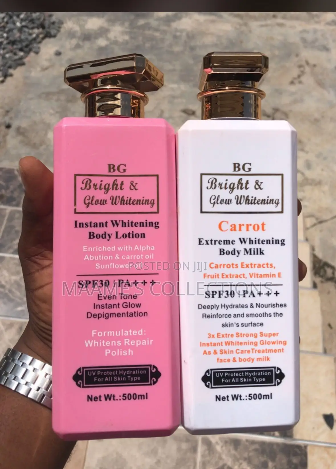 Bright and Glow Whitening Instant Whitening Body Lotion. in Accra ...