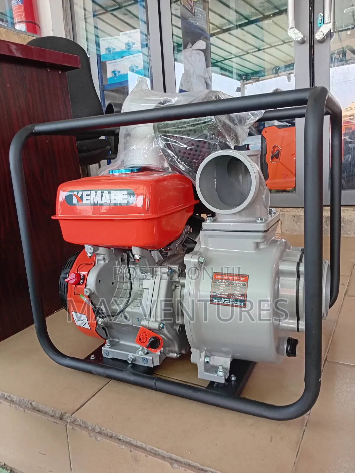 Fresh in Box Kemage 4" Water Pump Petrol 4 Inches Farming Purposes in Accra Metropolitan ...