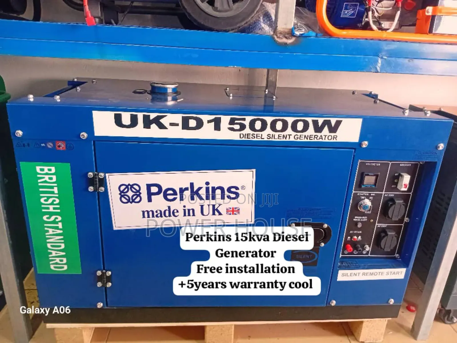 Infinite Energy Perkins Diesel Generator 15kva Silent Perkins 15kva in ...