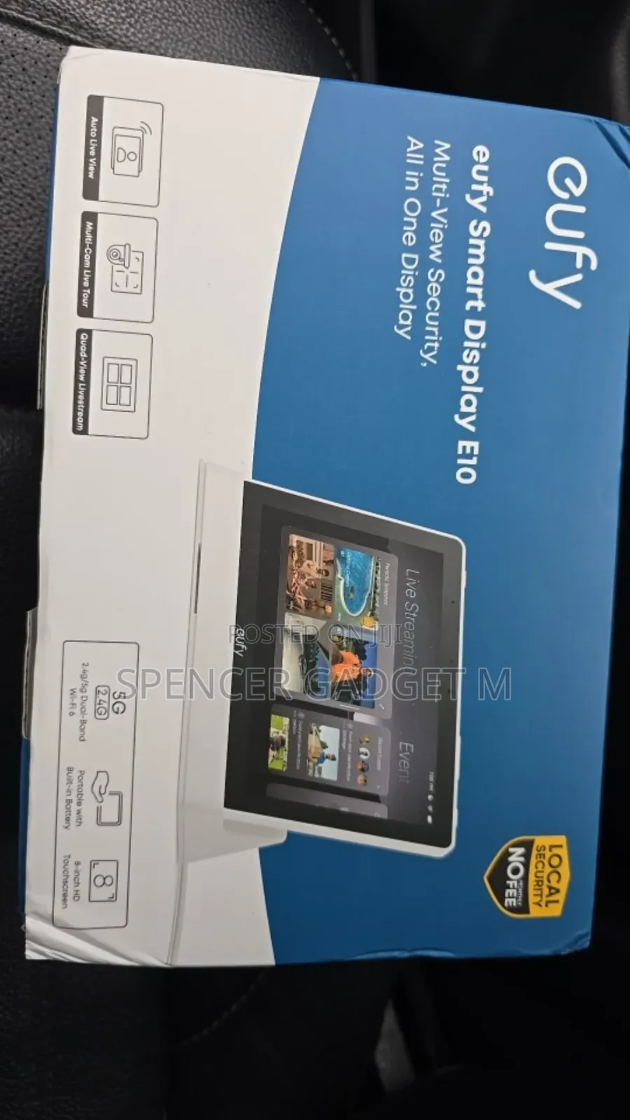 Eufy Smart Display E10 (View All Eufy Cameras Both Video Doorbell) in ...