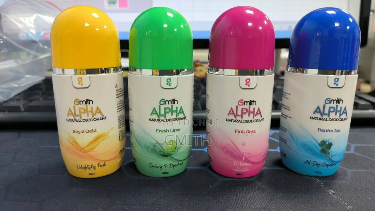 Gmith Alpha Natural Deodorant Fresh Lime 50ml in Spintex - Body Care, Gmith Enterprise | Jiji.com.gh