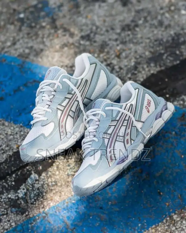 Asics Gel Nyc 2055 Sea Blue N White in Osu - Shoes, Sneak Trendz | Jiji ...