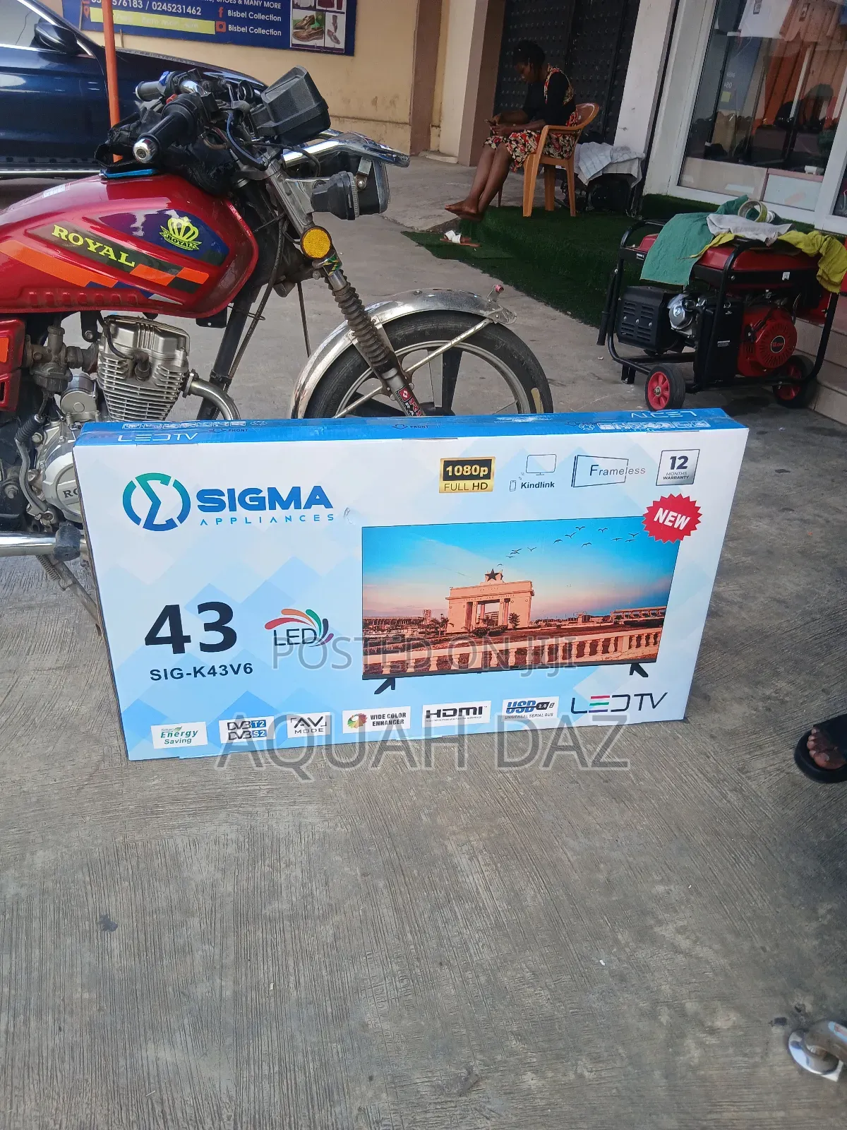 Wild Colour Sigma 43inches Digital and Satellite Tv in Awoshie - TV ...