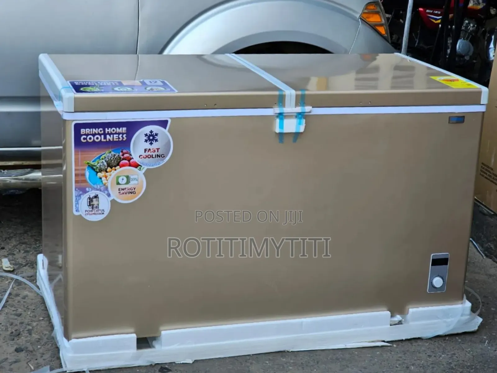 Lock and Key Function Nasco Chest Freezer 425l, Fast Direct Cooling in ...