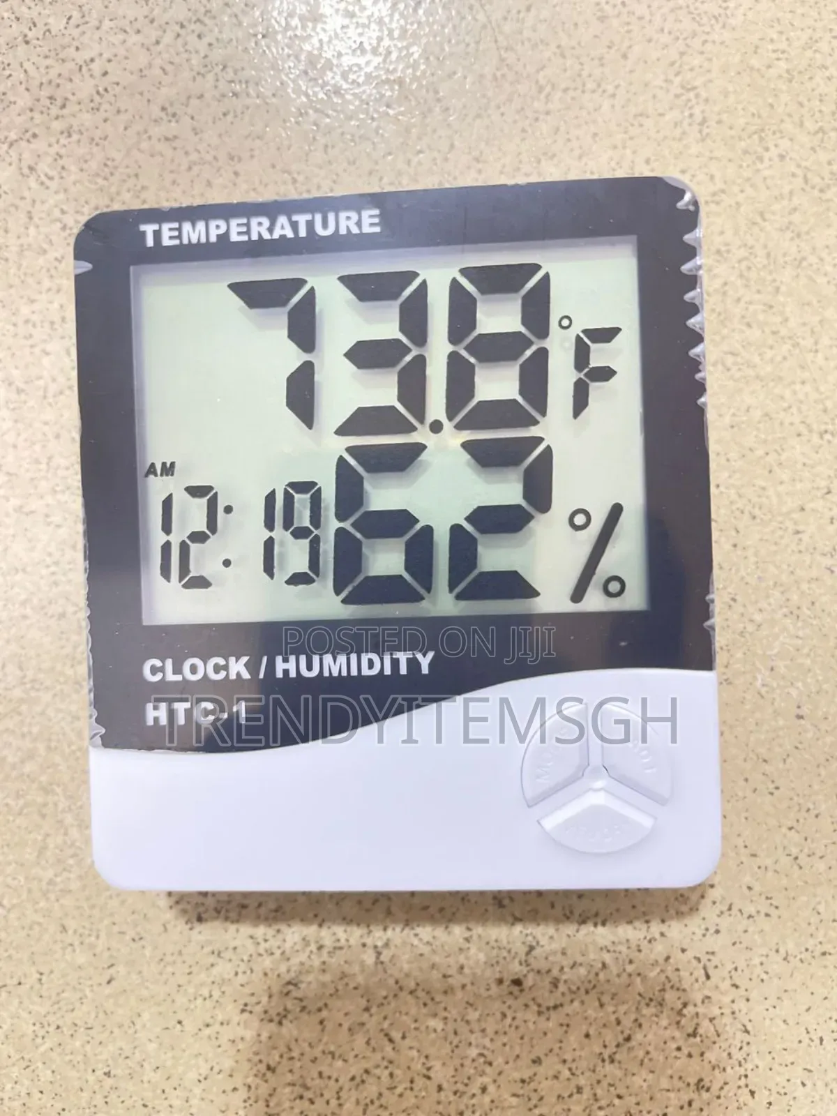 HTC - 1 Indoor Temperature and Humidity Hydrometer Thermometer in ...