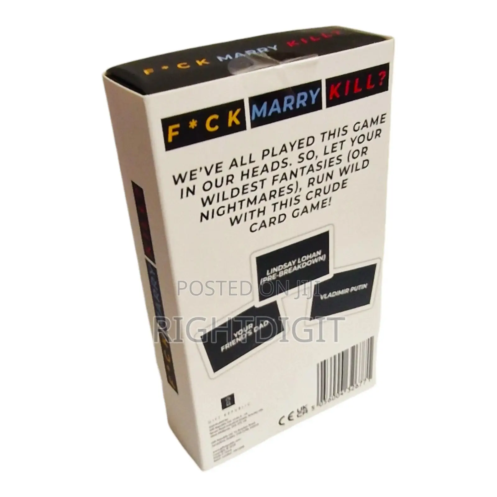 F*Ck, Marry, Kill Card Game Adults Party Game in Kumasi Metropolitan ...