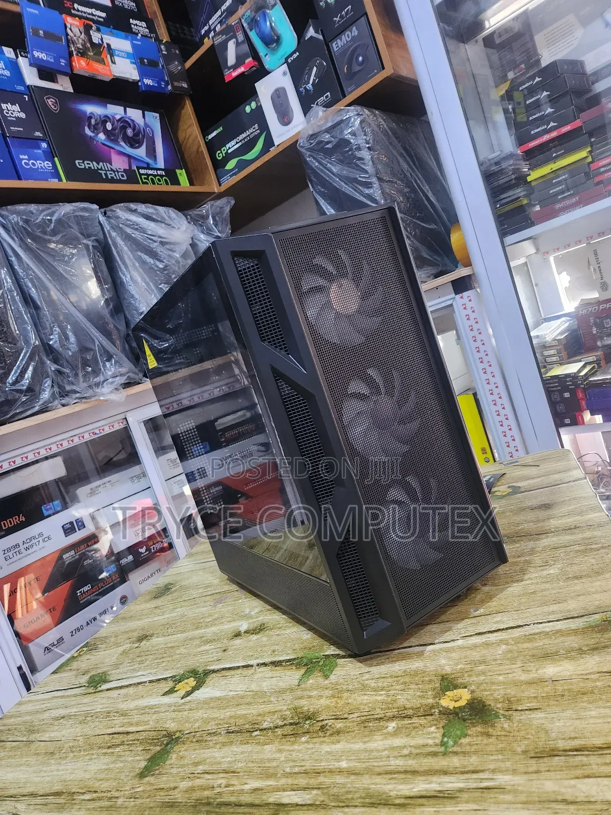 Ruix P31 Plus(Mesh) Mid Tower Gaming Pc Case E-atx Tempered Glass for ...