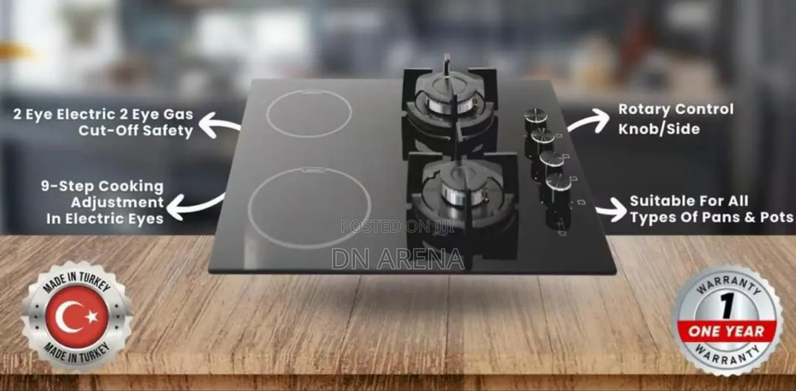 2 Eye Electric 2 Eye Gas Hob Built in Burner in Sowutwuom - Kitchen ...